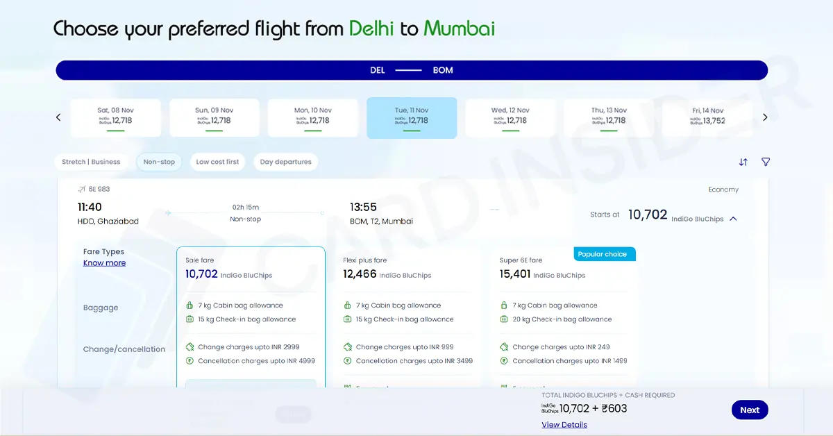 Best Credit Cards for IndiGo BluChips - Apply for the Most Rewarding Choice