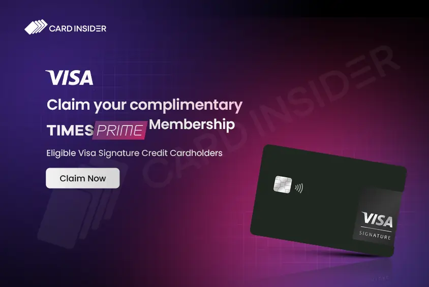 Complimentary Times Prime Membership With Visa Signature Credit Cards