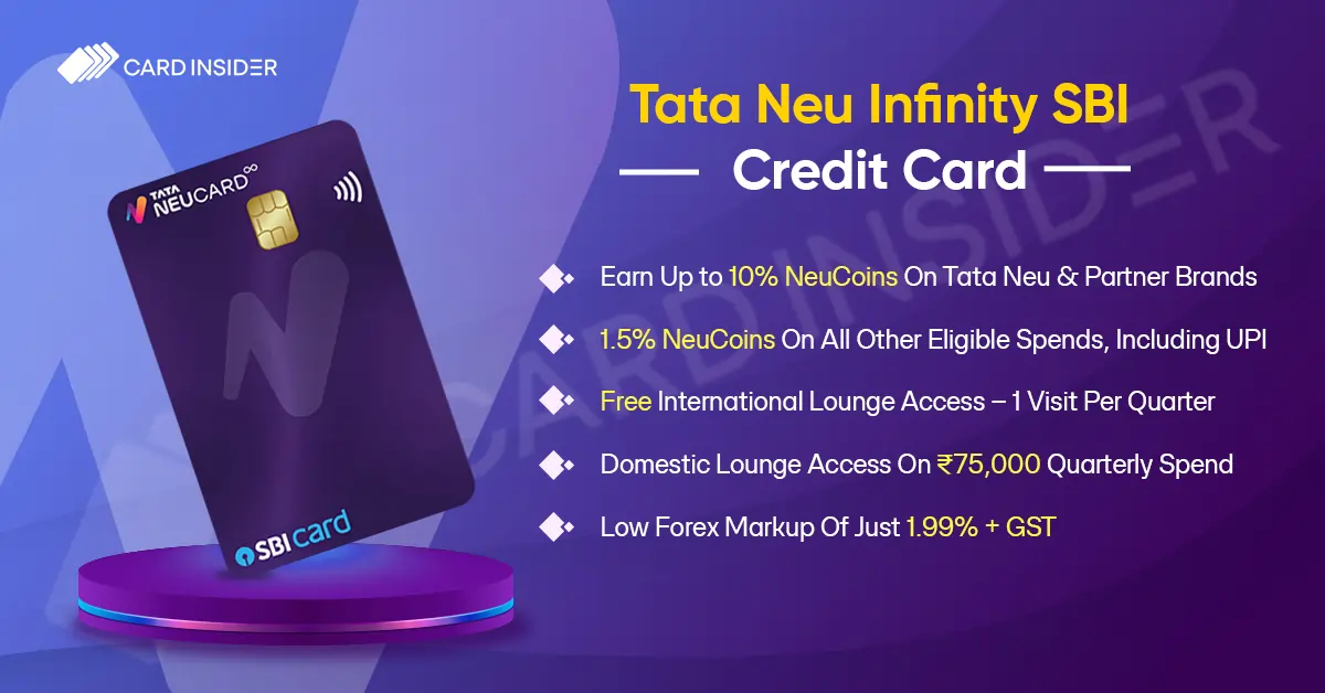 Tata Neu Infinity SBI Credit Card Review 2025
